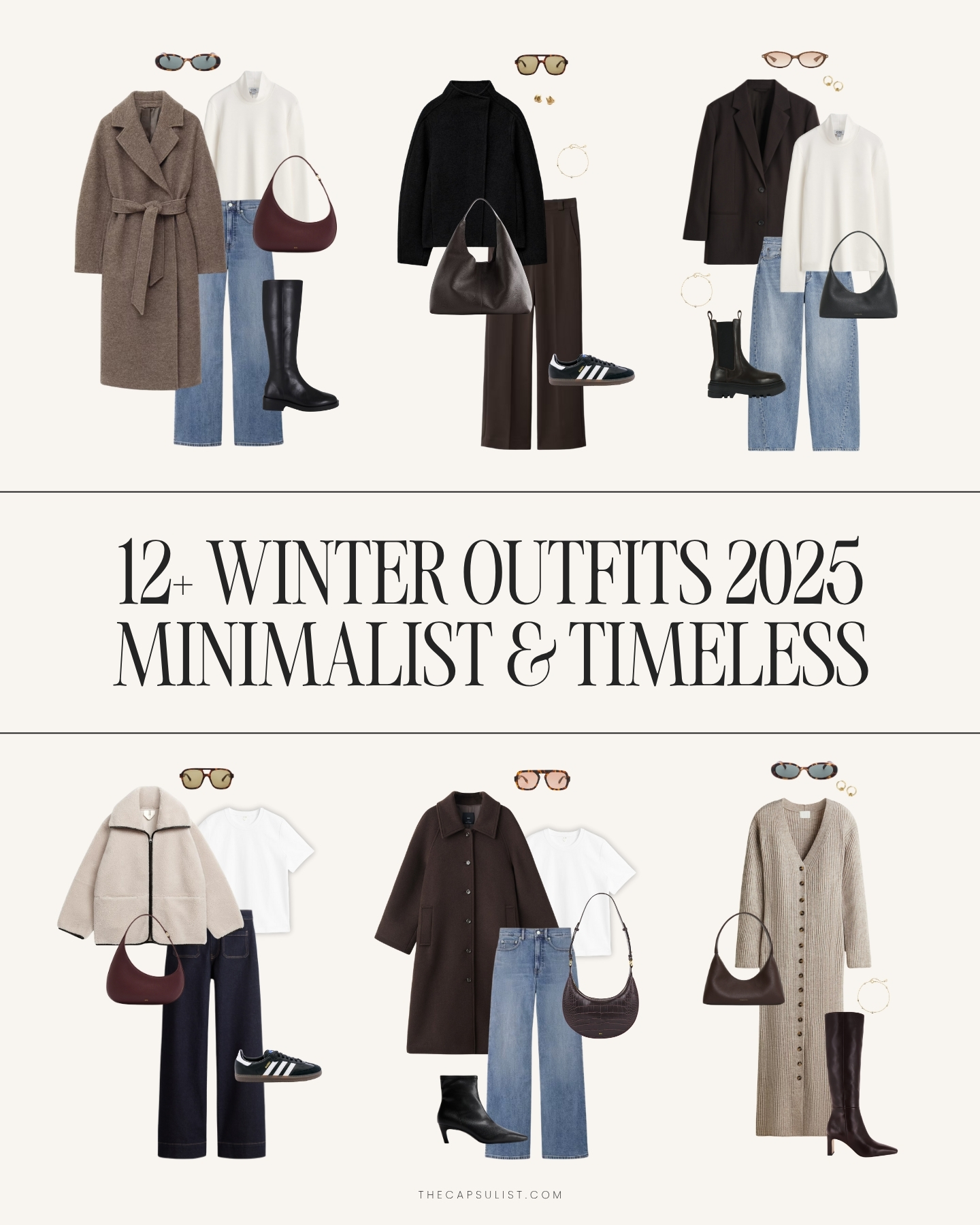 Winter Outfit Ideas 2025 — 12+ Chic Minimalist Winter Outfits to Copy Now